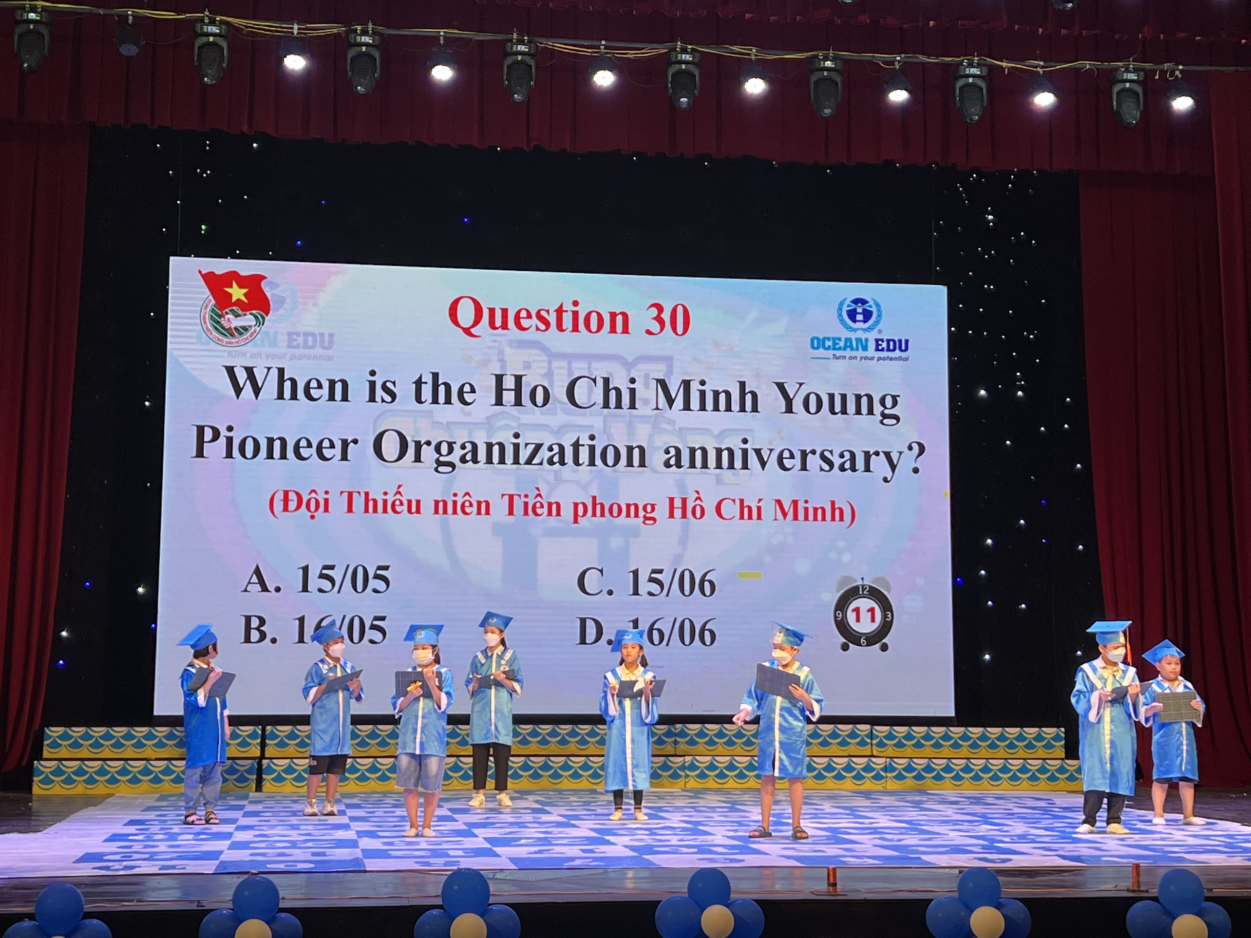 Vòng Thi Chung Kết Cuộc Thi Rung Chuông Vàng Của Học Sinh Tiểu Học Tại Hạ Long Tỉnh đoàn Quảng